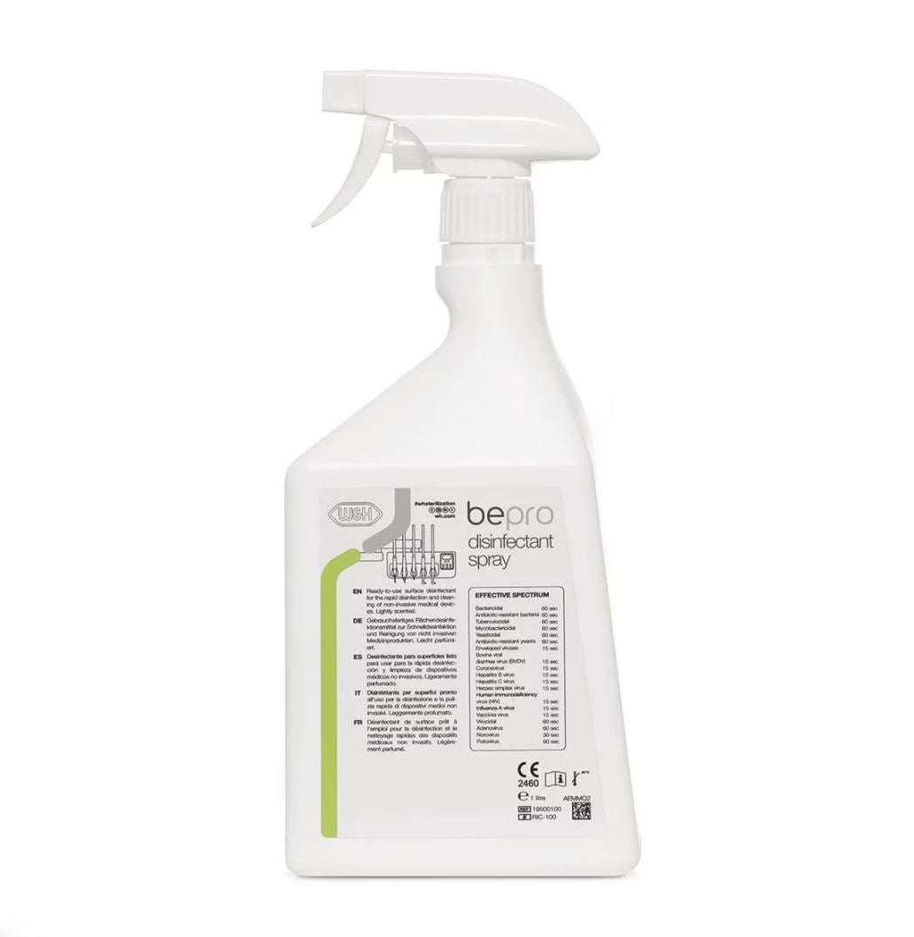 BEPRO DISINFECTANT SPRAY 1LT W&H – Esadental