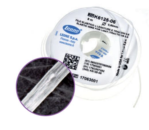 8MT LEONE ELASTIC WIRE FOR TYING AND TENSIONING – Esadental
